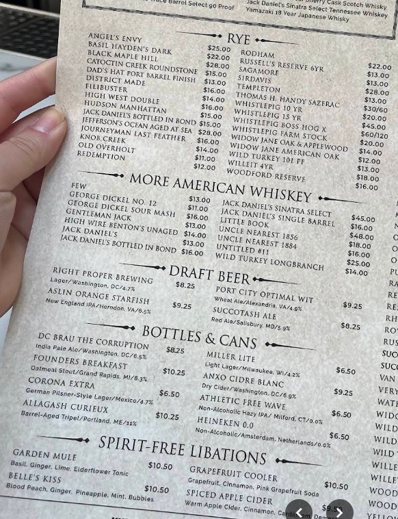Succotash Prime Restaurant Menu – Southern & Asian Fusion Cuisine in ...
